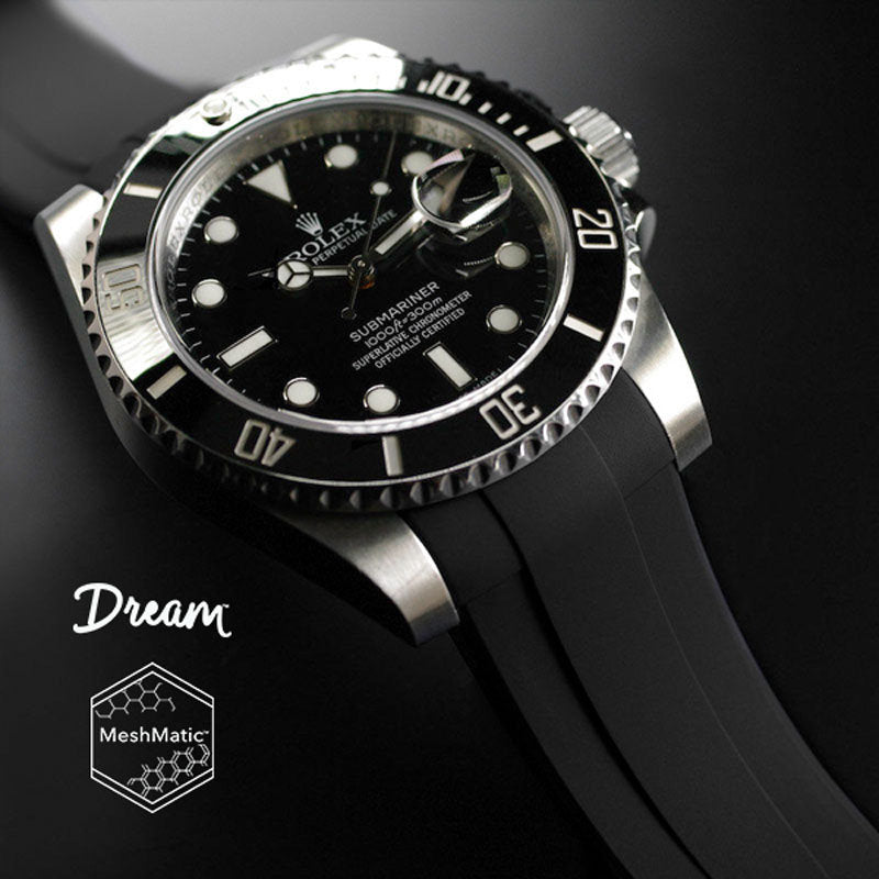 Rolex - Rubber B strap for Submariner 40mm Ceramic - The Dream Strap ...