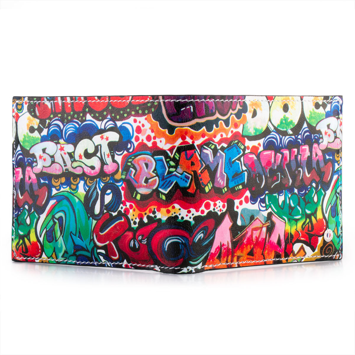 Small wallet « Street Art » leather - Calf – ABP Concept