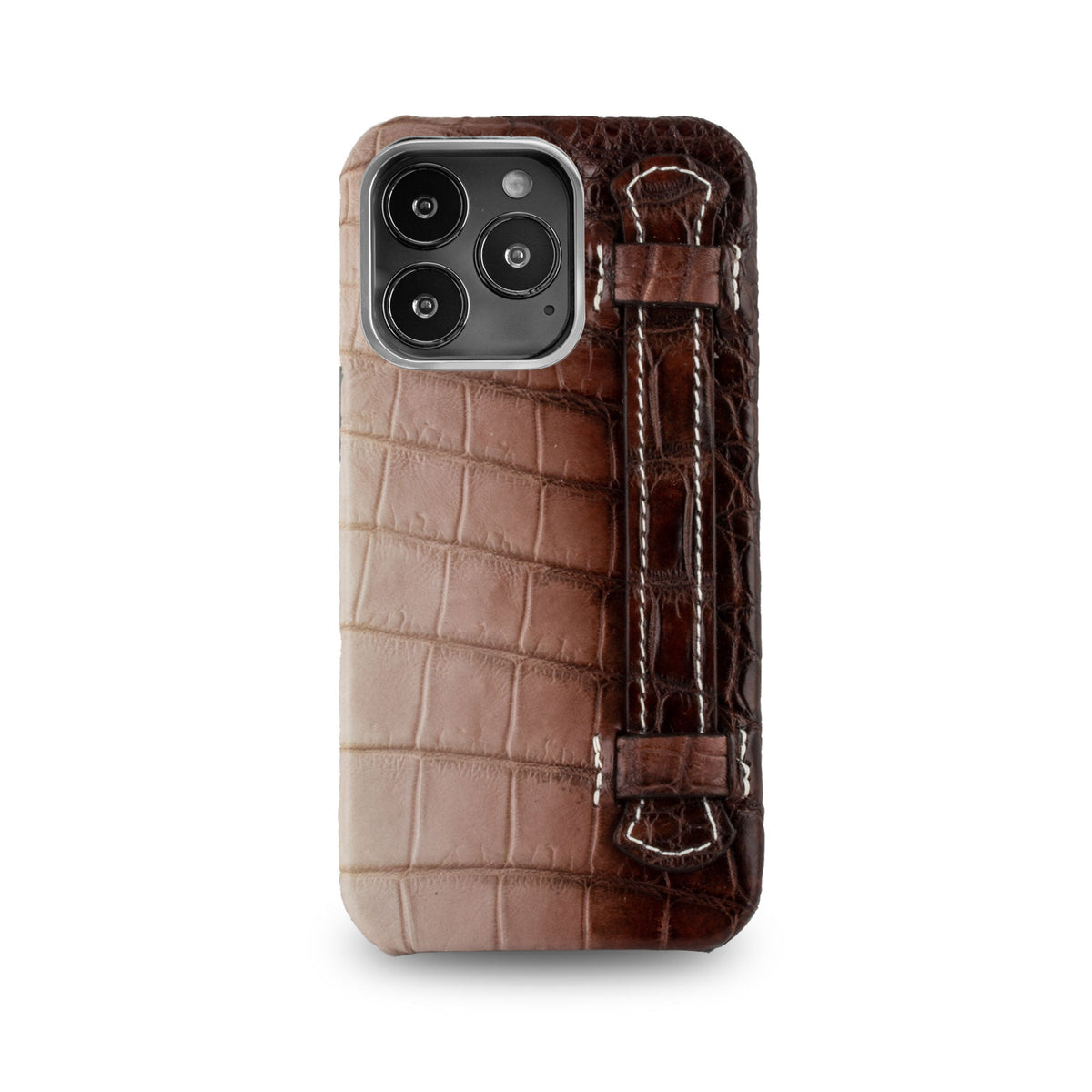 Leather iPhone HIMALAYA "Strap case" / cover - iPhone 15, 14 & 13 Pro ...